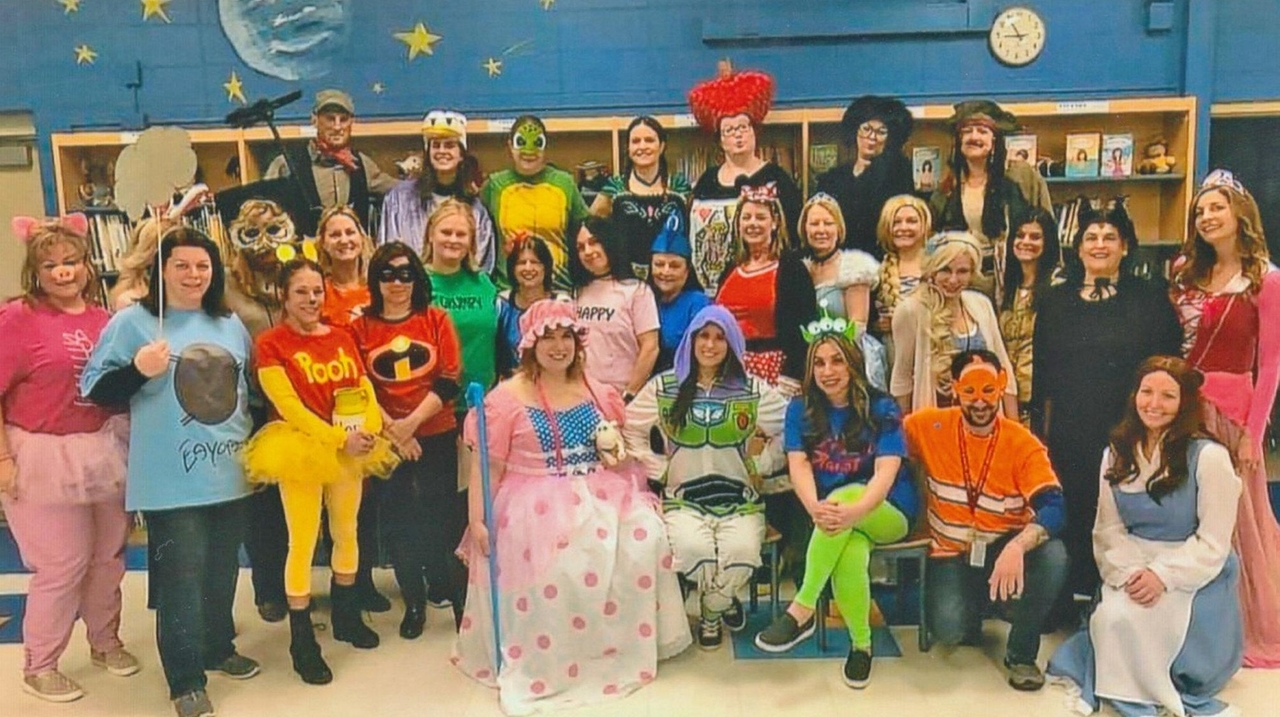 Character building: It's Disney Day at school - Newsday