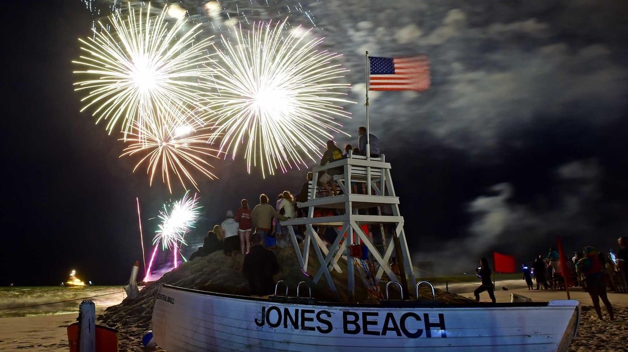 Behind-the-scenes look at the Jones Beach Fireworks show - Newsday