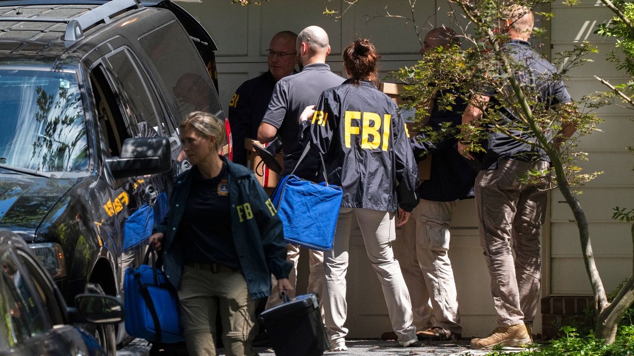 Judge releases redacted document used to justify search of John Bolton's home - Newsday