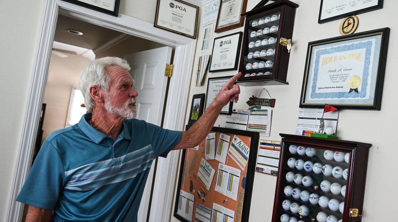 Oakdale's Pat Curran hit a hole in one, for the 32nd time - Newsday