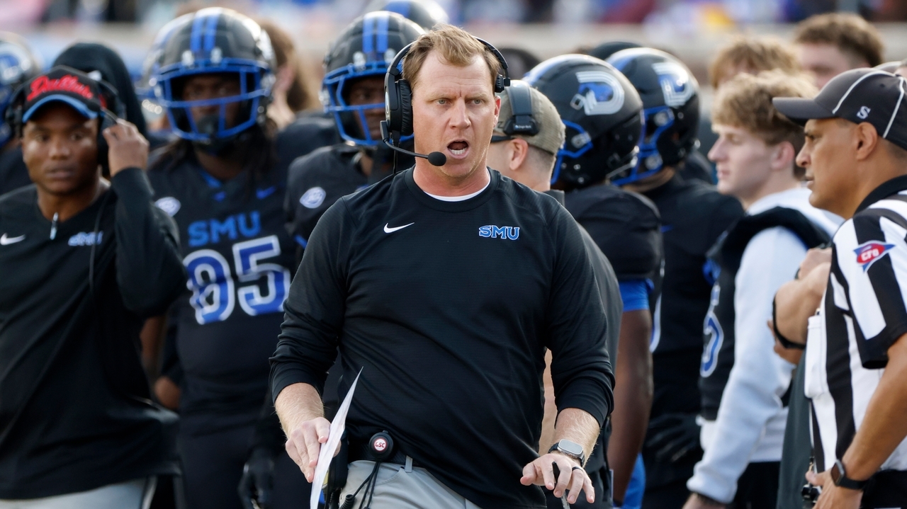 No. 13 SMU is closing in on spot in ACC title game as Miami and Clemson ...