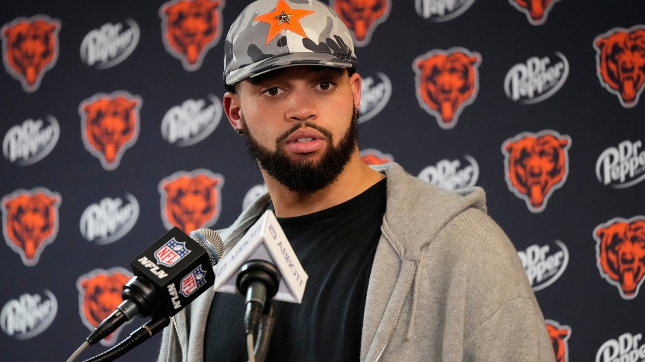 Bears QB Caleb Williams aims higher after making his partnership with ...