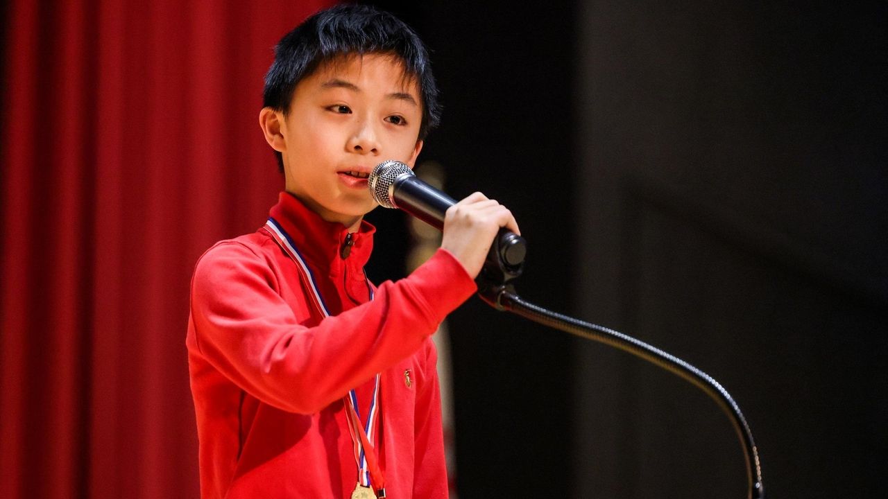 Brian Liu, 11, wins Long Island spelling bee, advances to D.C. - Newsday