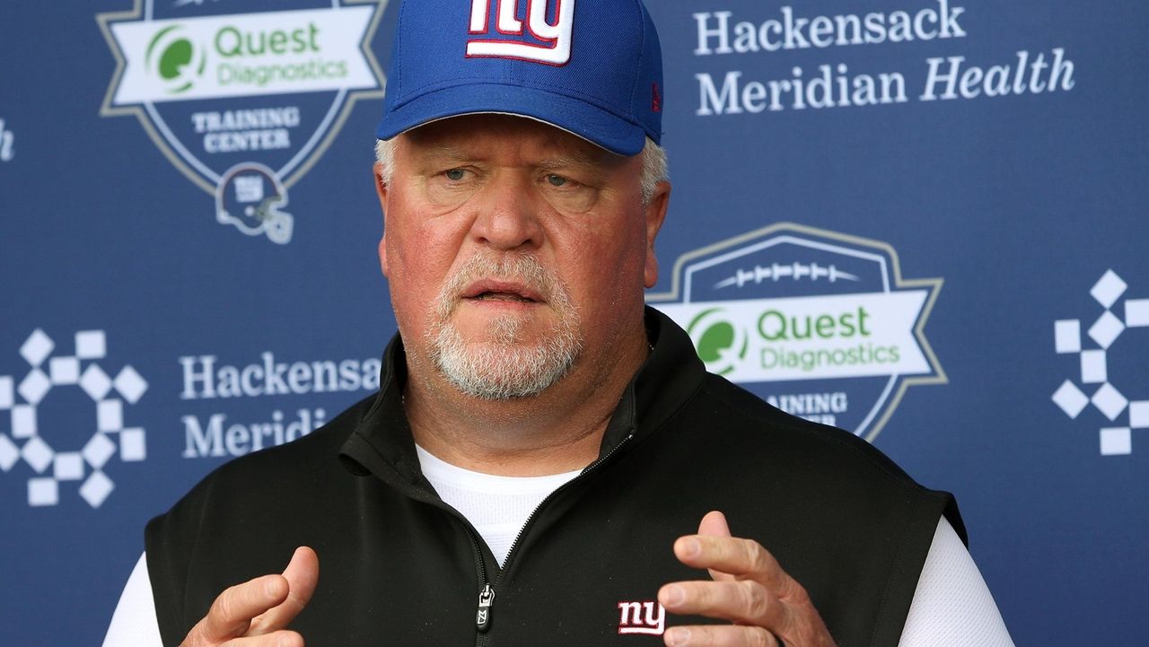 New Giants coordinator Wink Martindale bringing intensity to defense - Newsday
