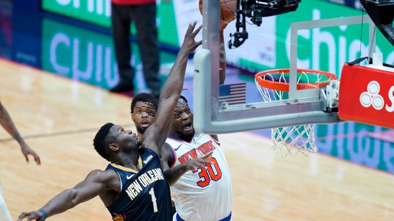 Knicks top Zion Williamson-led Pelicans for their fourth win in a row ...