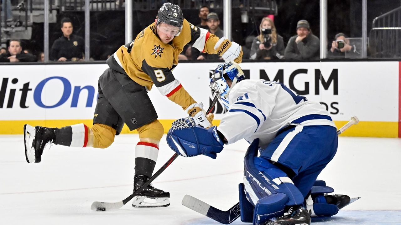Golden Knights top Maple Leafs 5-2 for 3rd straight win - Newsday