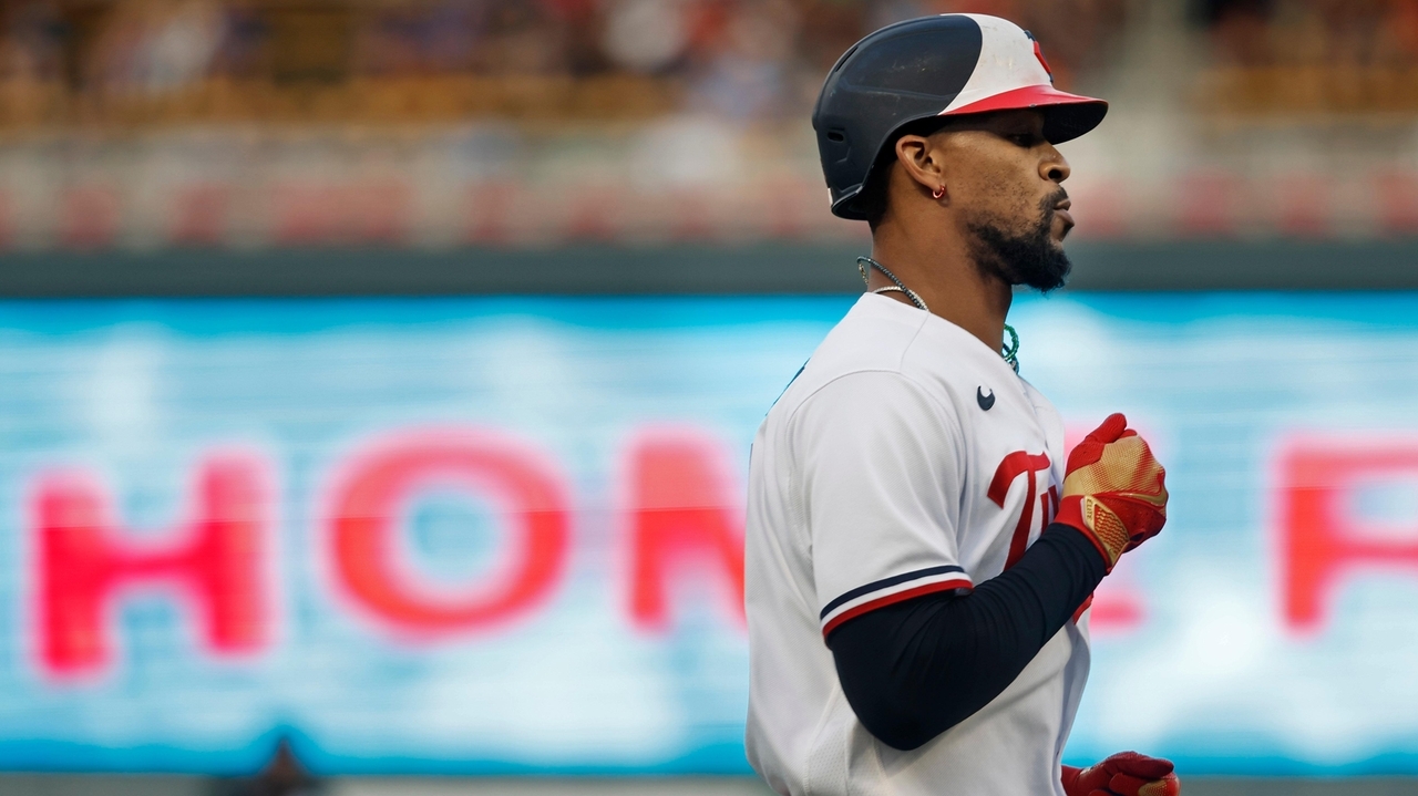 Byron Buxton homers in his first 2 at-bats as the Twins beat Lance Lynn ...