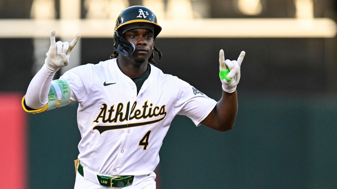 Butler, Rooker go deep and Athletics top Angels 7-5 - Newsday