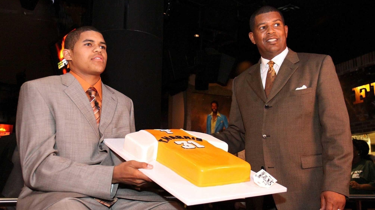 Tobias Harris' father knows best about transition to NBA - Newsday