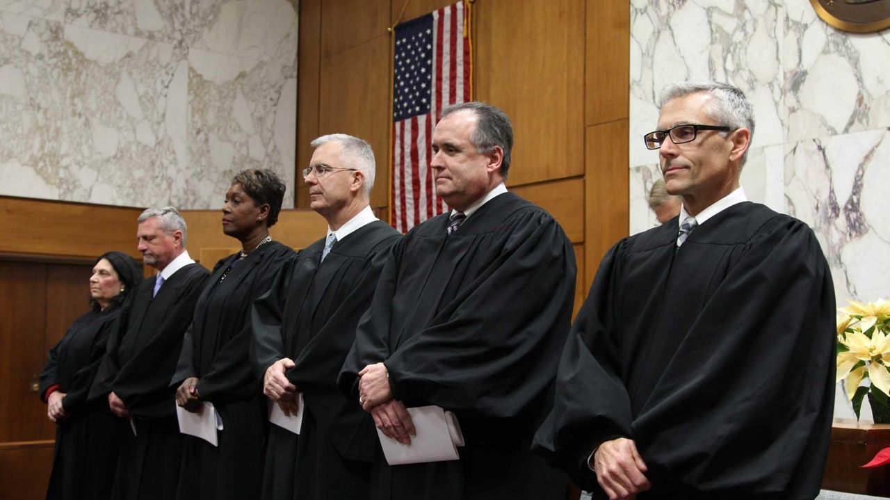 Six Nassau judges sworn in, reflect on justice - Newsday