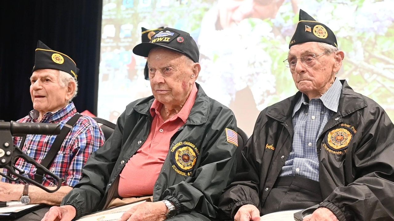 Jewish WWII veterans honored in Oceanside - Newsday