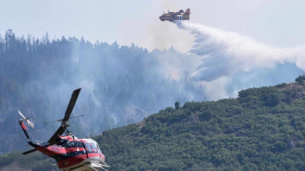 Firefighters continue battling massive wildfire in California ahead of ...