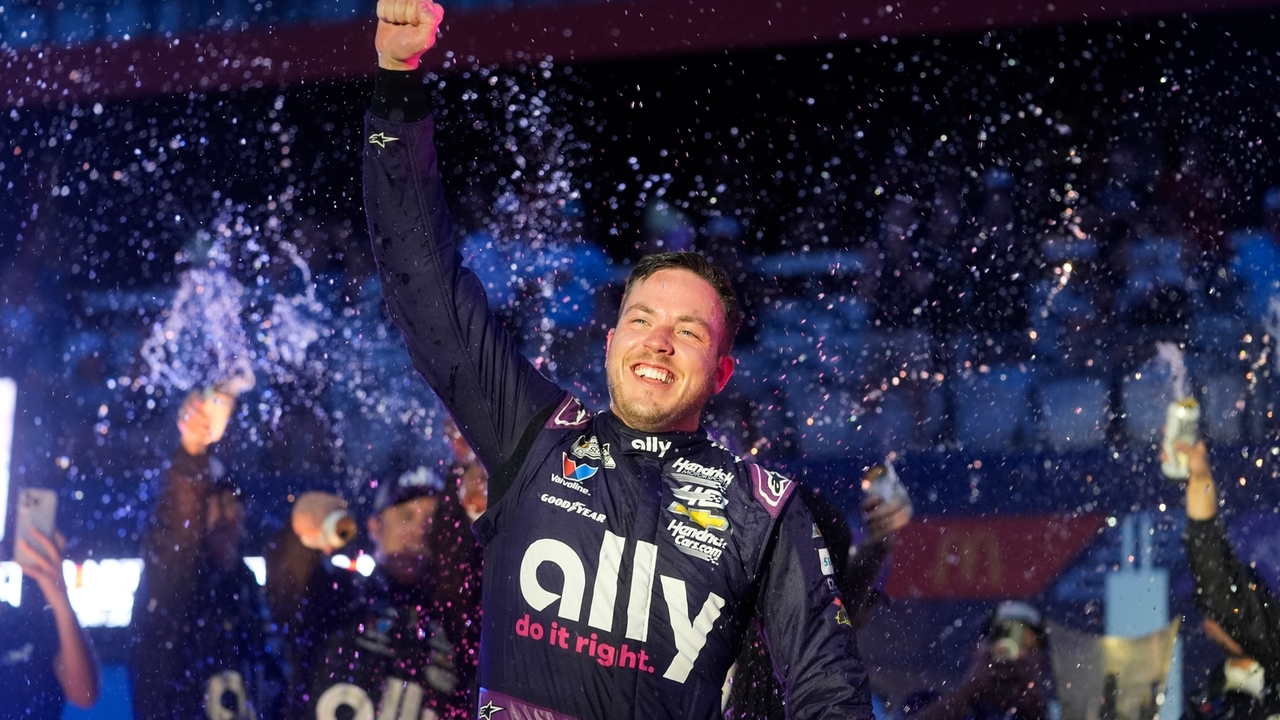 Bowman wraps up a spot in the NASCAR Cup Series playoffs with a win on ...