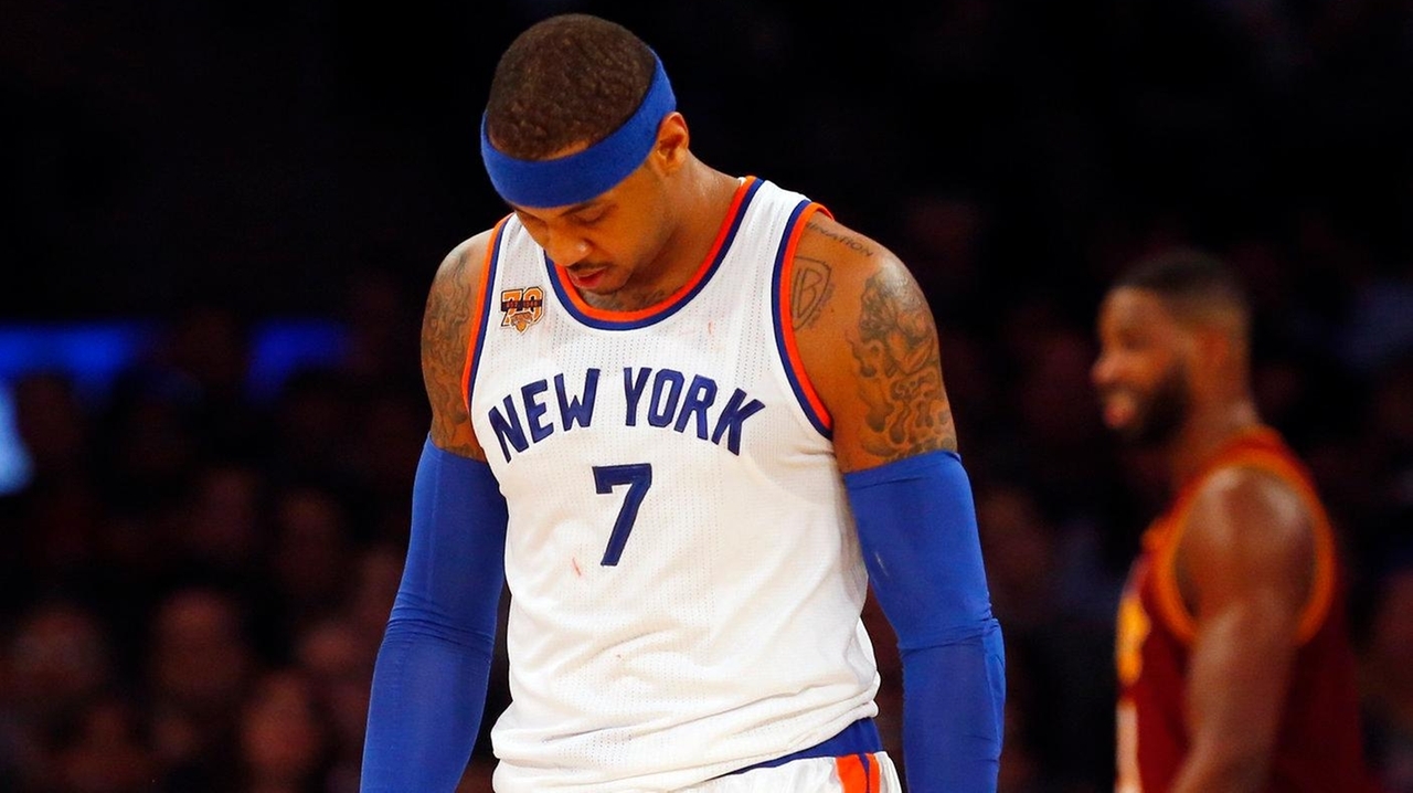 Carmelo Anthony makes some points on social media - Newsday