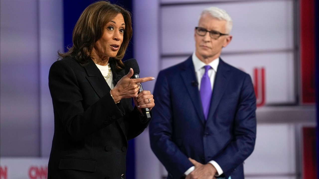 Four memorable moments from Kamala Harris' CNN town hall - Newsday
