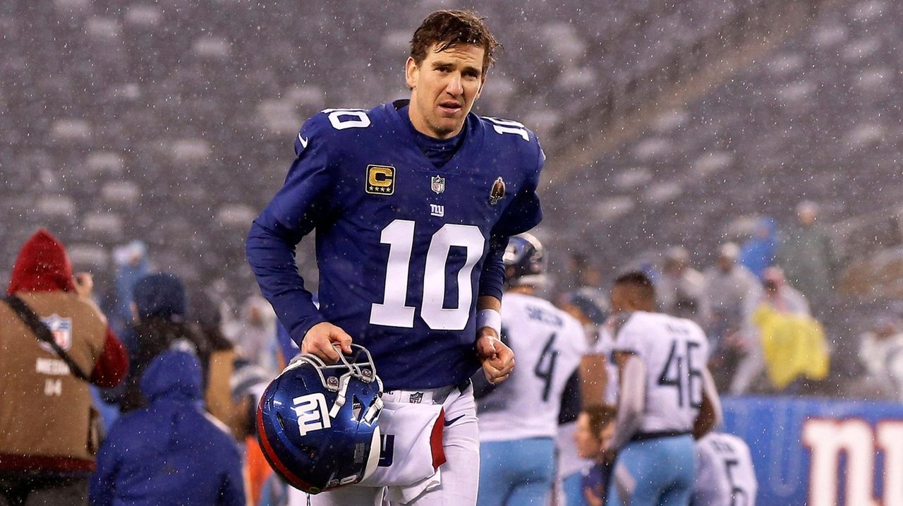 Eli Manning understands if the Giants draft a young quarterback - Newsday