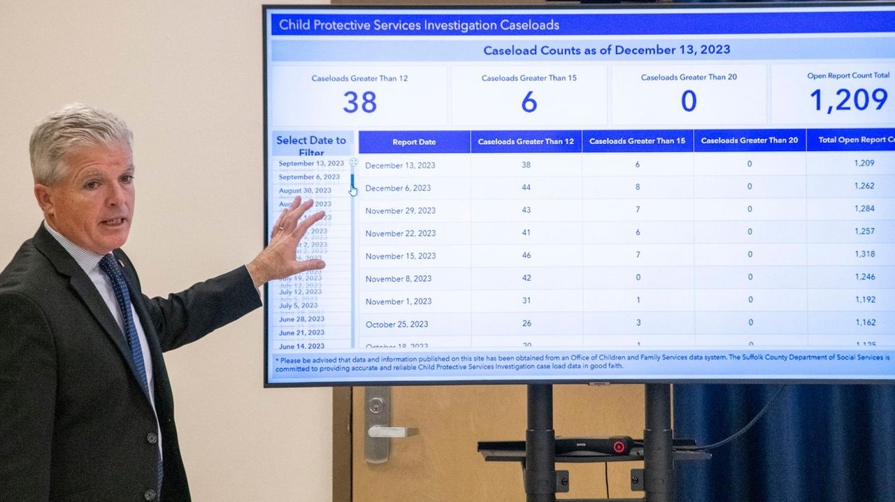 Suffolk CPS caseloads still higher than goal set after Thomas Valva's ...