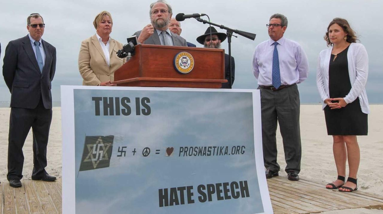 Kate Murray calls for ban on swastika displays - Newsday