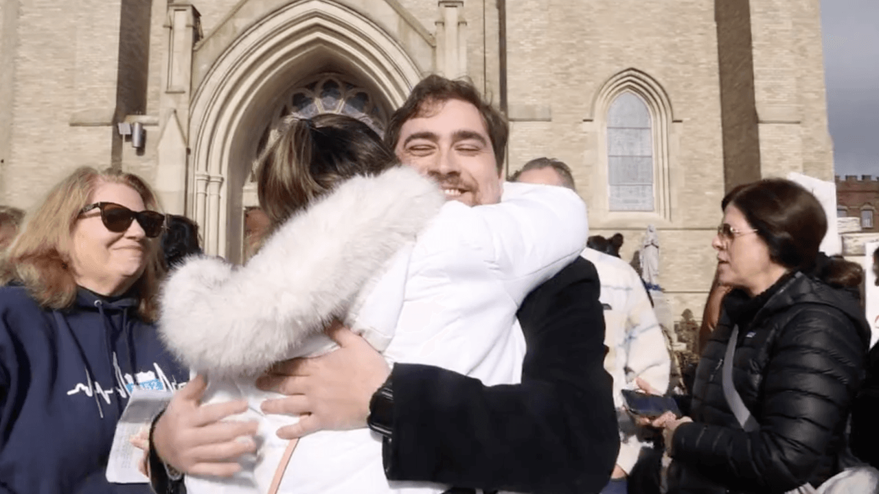 More than 100 rally in support of gay teacher fired from Maria Regina ...