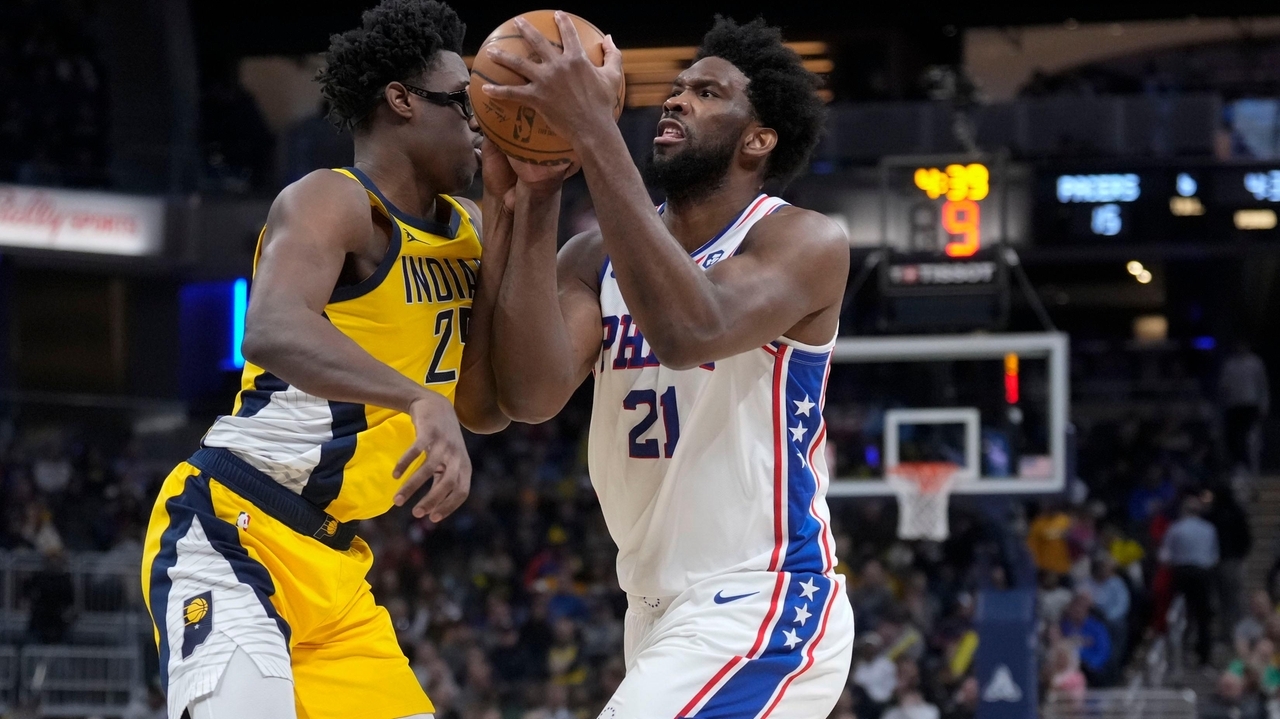 Embiid, Maxey net 31, 76ers top Pacers for 8th straight win - Newsday