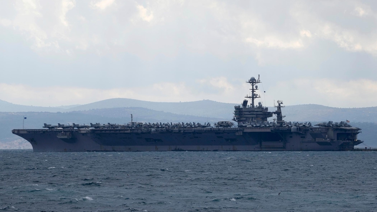 Hegseth keeps 2 aircraft carriers in Middle East for another week for ...