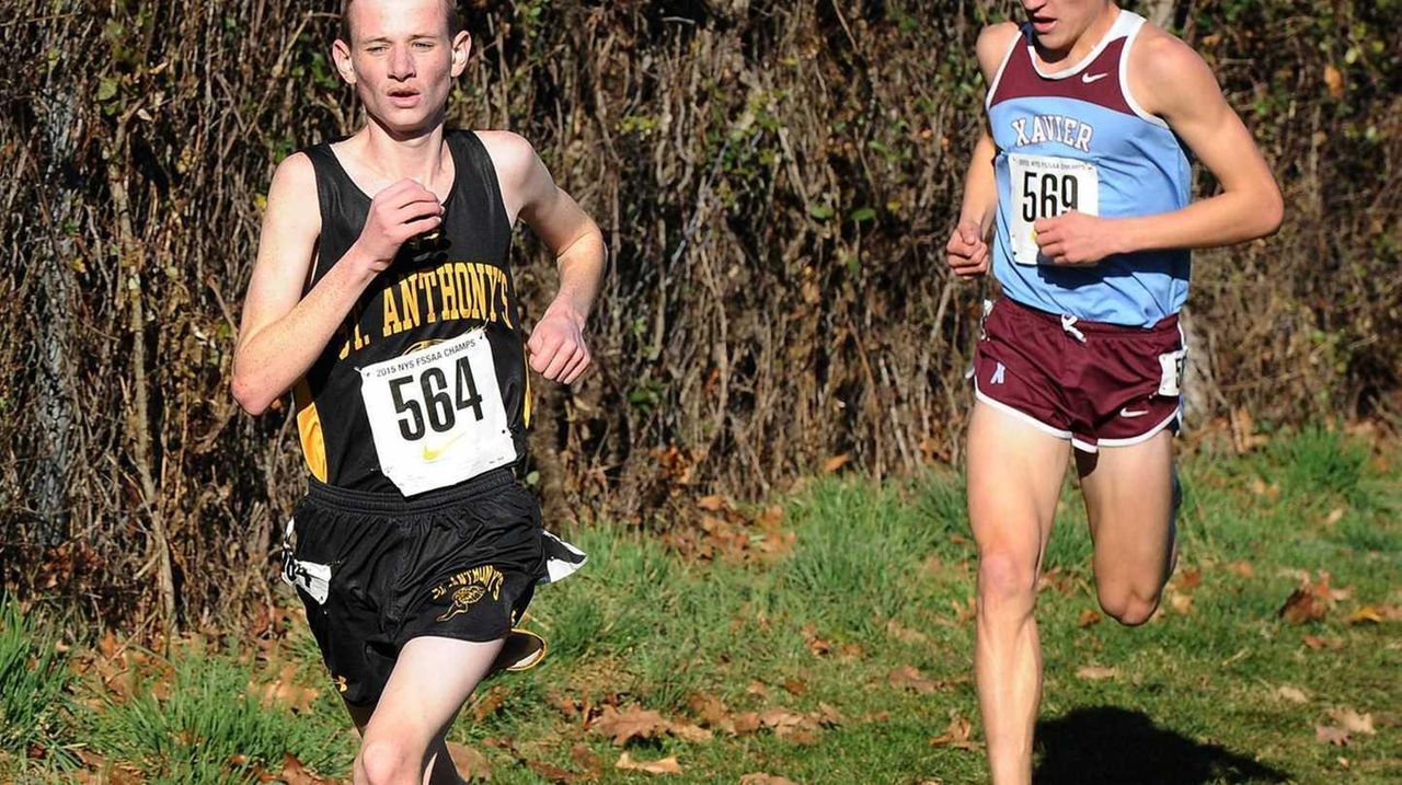 Ryan Kutch of St. Anthony’s finishes second in state 3,200 meters - Newsday