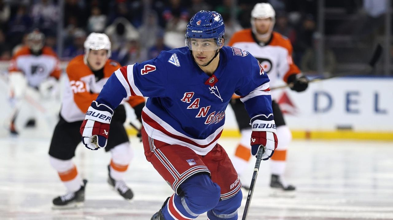 Rangers' Braden Schneider played big role with Adam Fox sidelined - Newsday