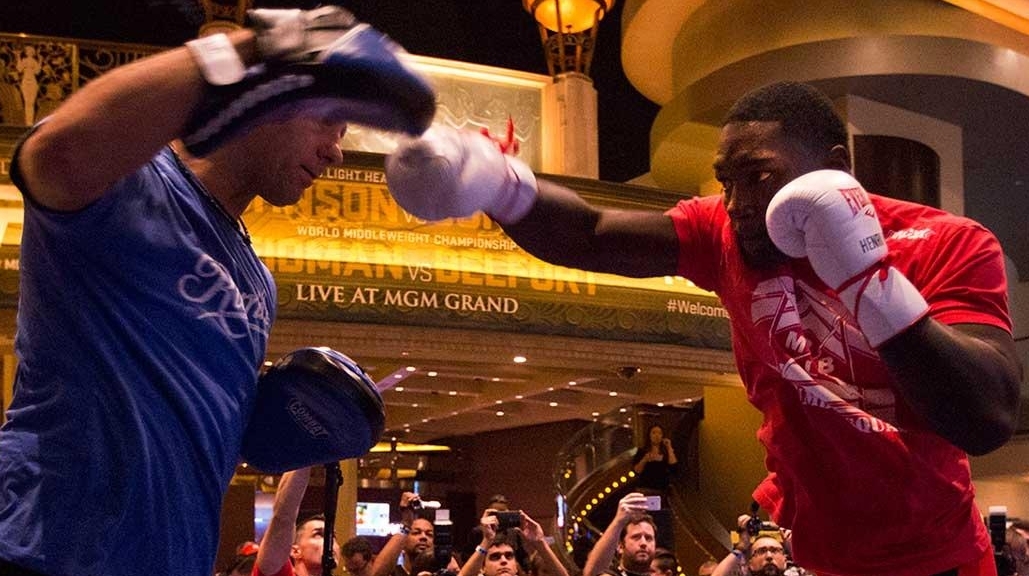 UFC 187 open workouts: Daniel Cormier and Anthony Johnson - Newsday