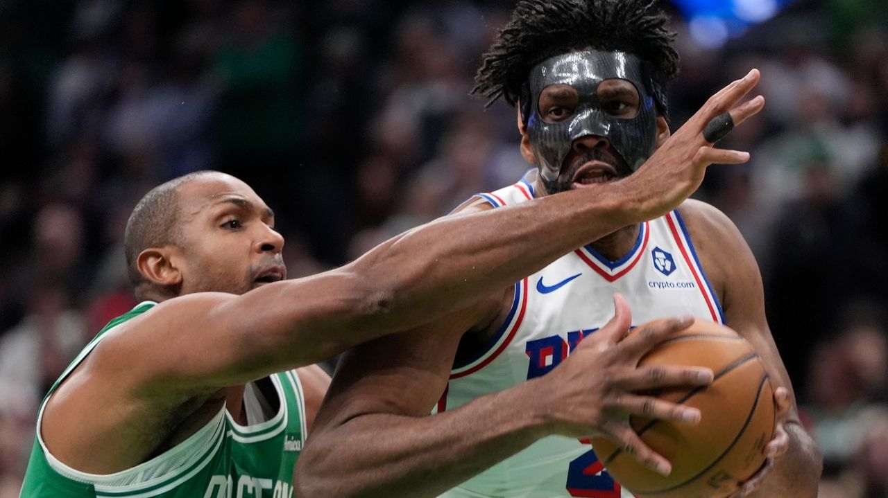 76ers' Joel Embiid fined $75,000 for obscene gestures during victory over Celtics - Newsday