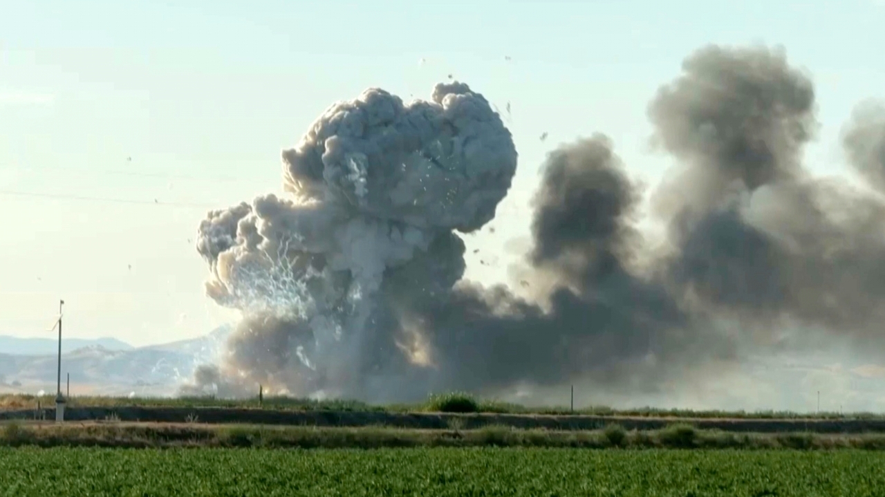 Human remains located after California fireworks warehouse explosion ...