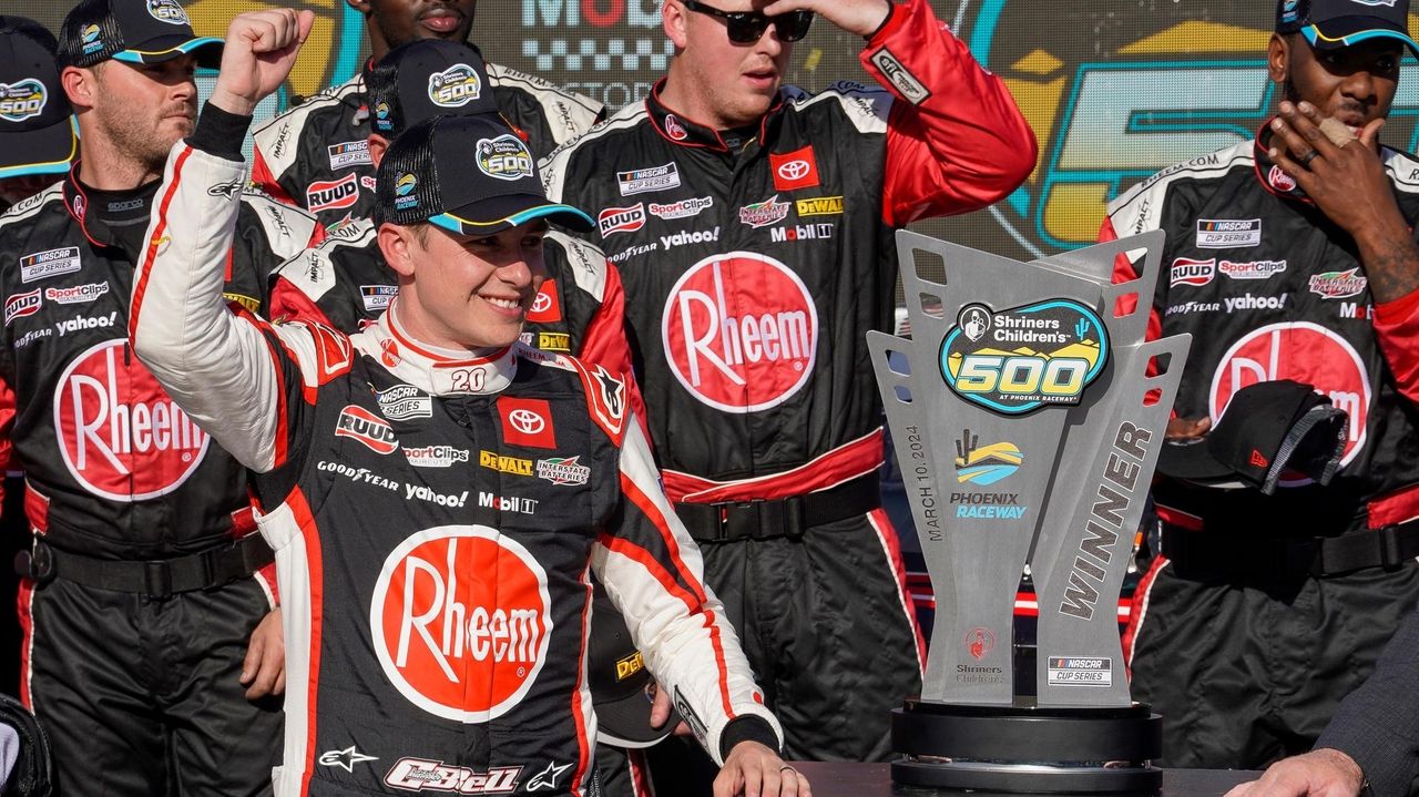 AUTO RACING: Bell gets Toyota into Victory Lane in Cup Series and ...