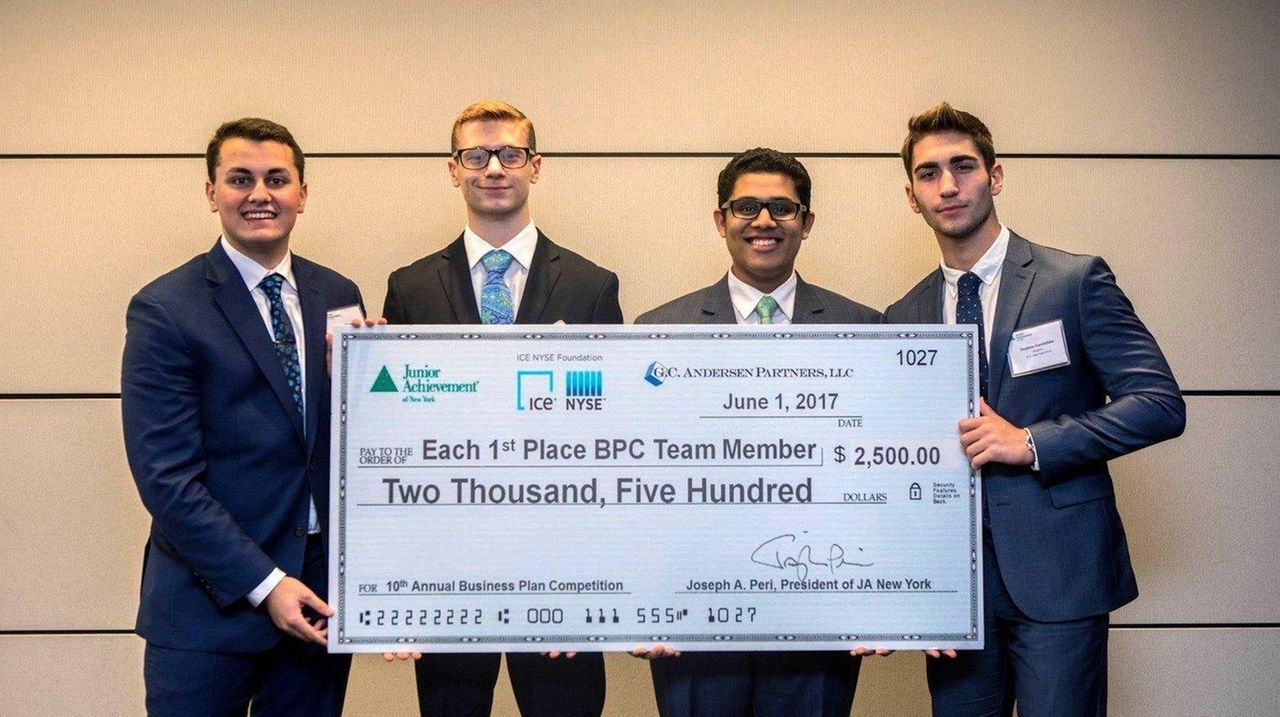 W. Tresper Clarke, Kings Park teams win in business competition - Newsday