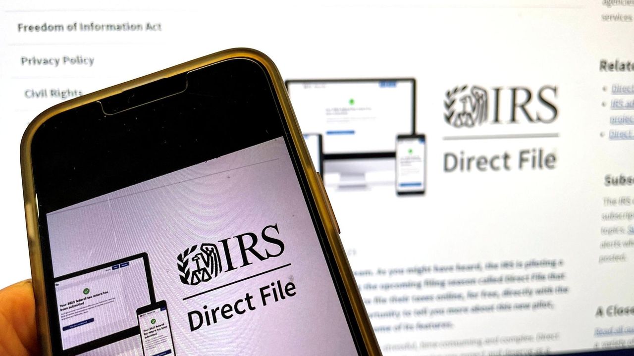 IRS Direct File offers 24-hour access to new users this week - Newsday