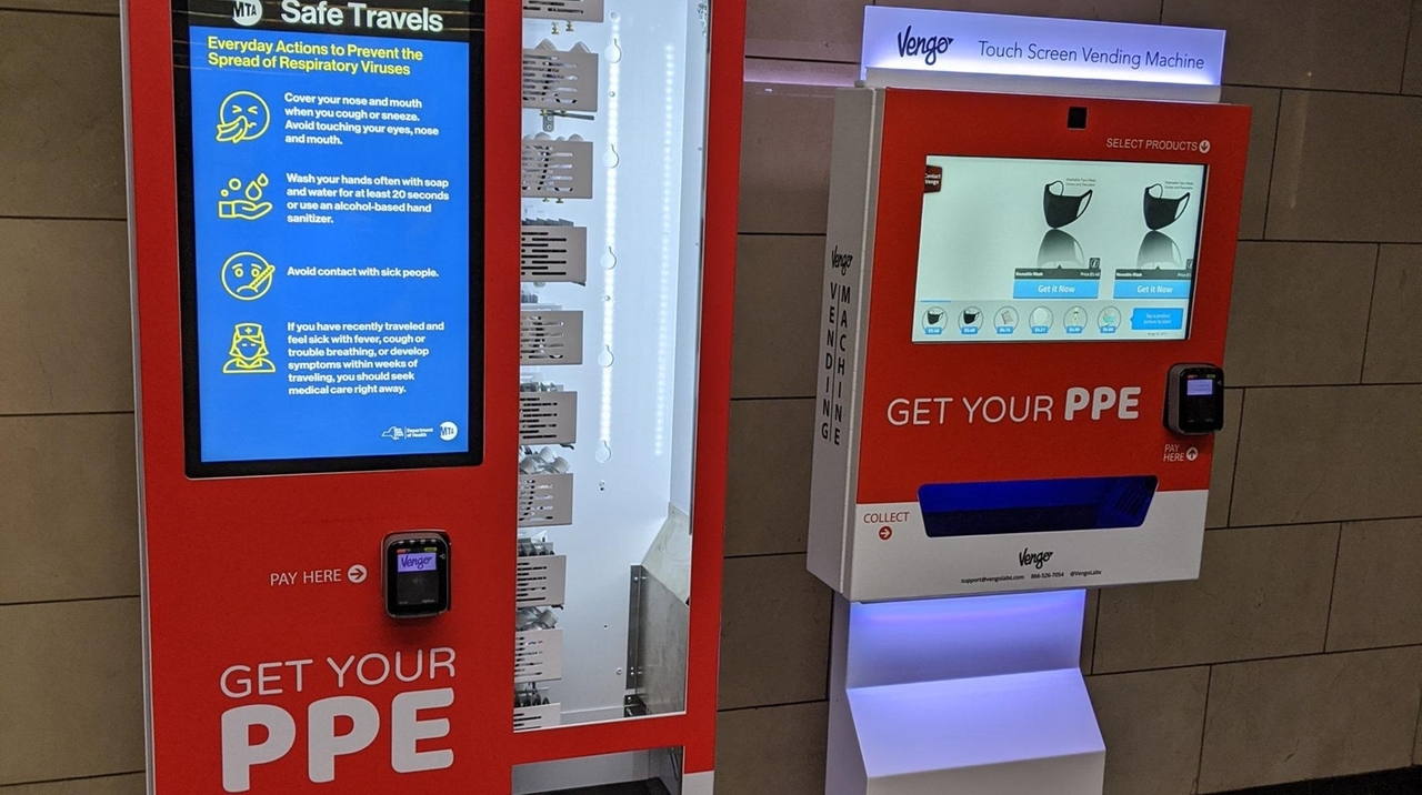 Vending machines at Penn reconfigured to carry personal protective ...