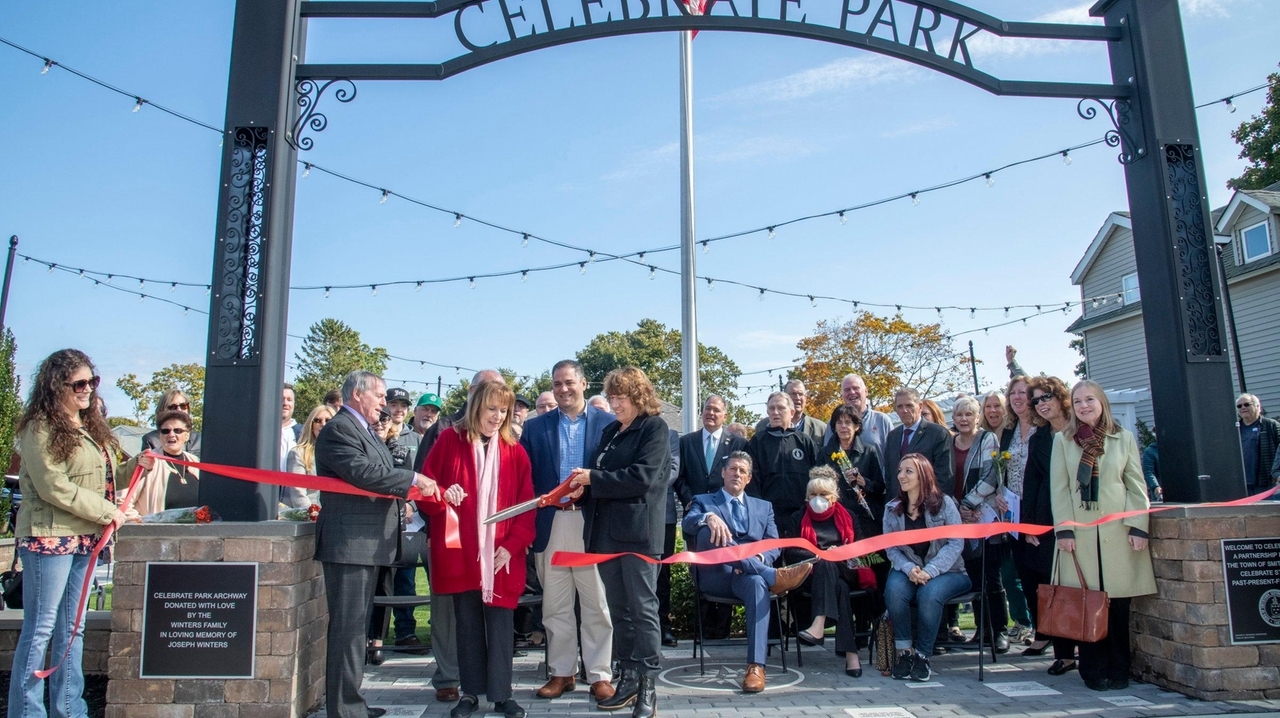New Celebrate Park opens off Lake Avenue in downtown St. James - Newsday