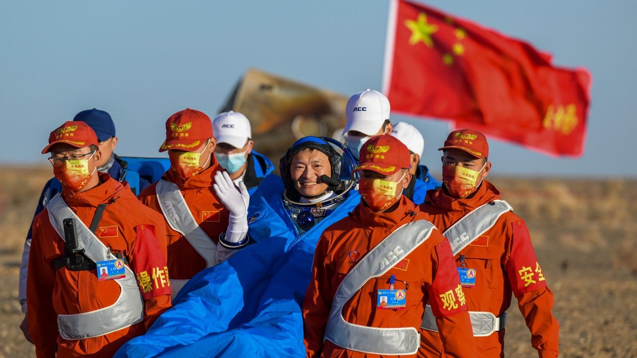3 astronauts return to Earth after 6-month stay on China's space station - Newsday