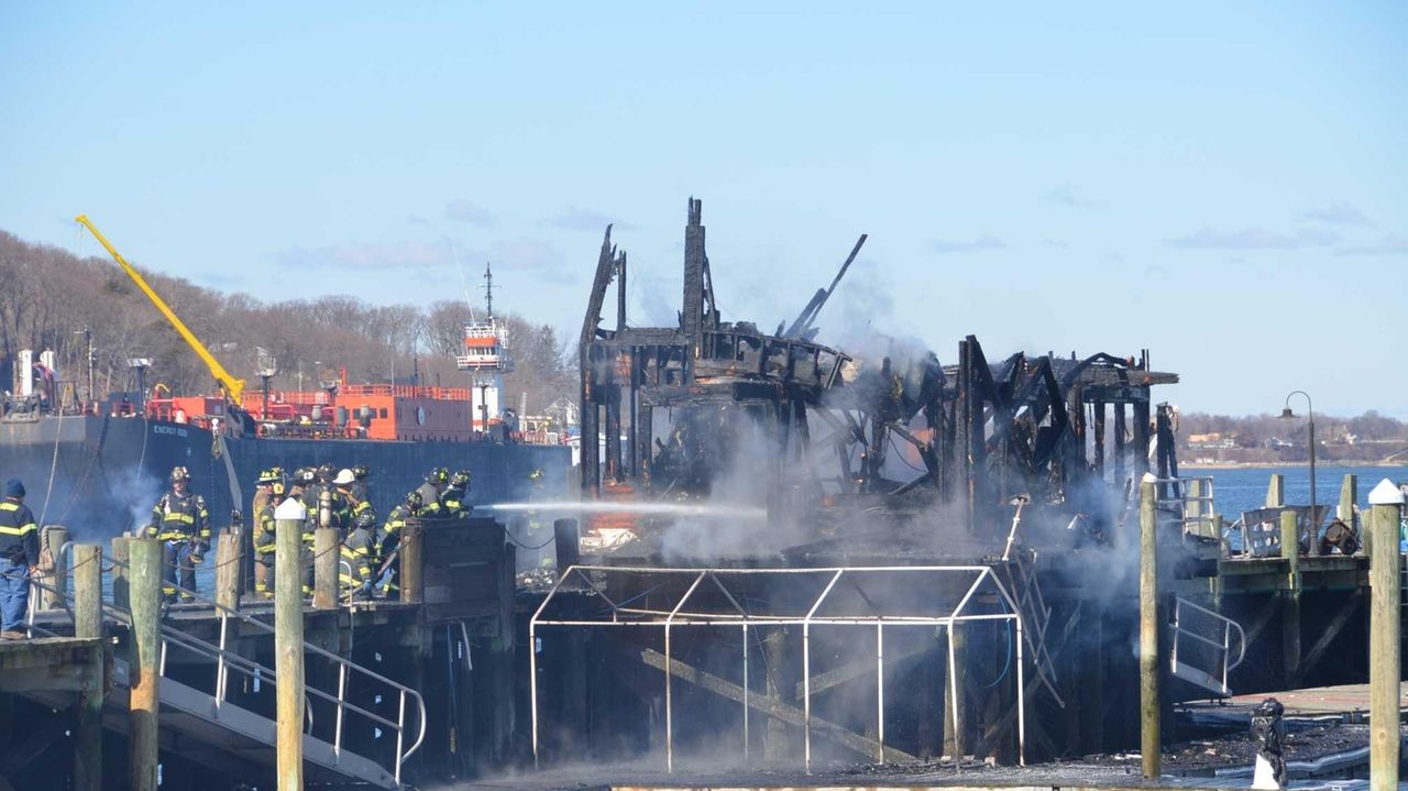 Fire burns dockmaster's house in Port Jefferson - Newsday