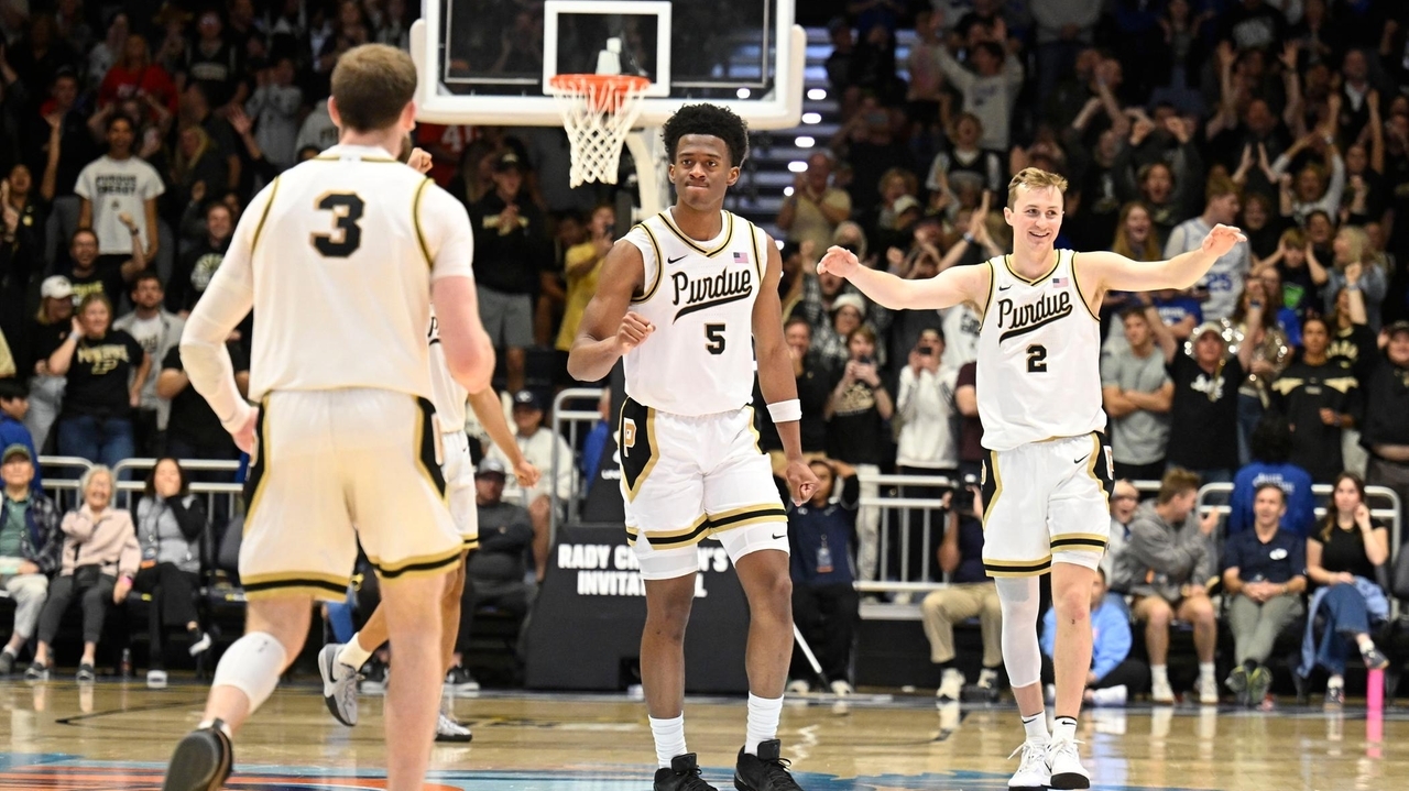 Colvin's putback with 0.5 seconds left lifts No. 13 Purdue over No. 23 ...
