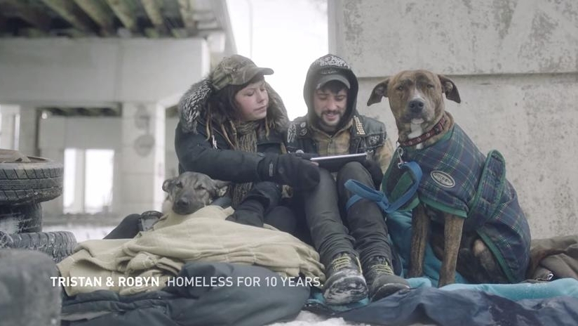 Raising the Roof’s PSA shows homeless people reading mean tweets - Newsday