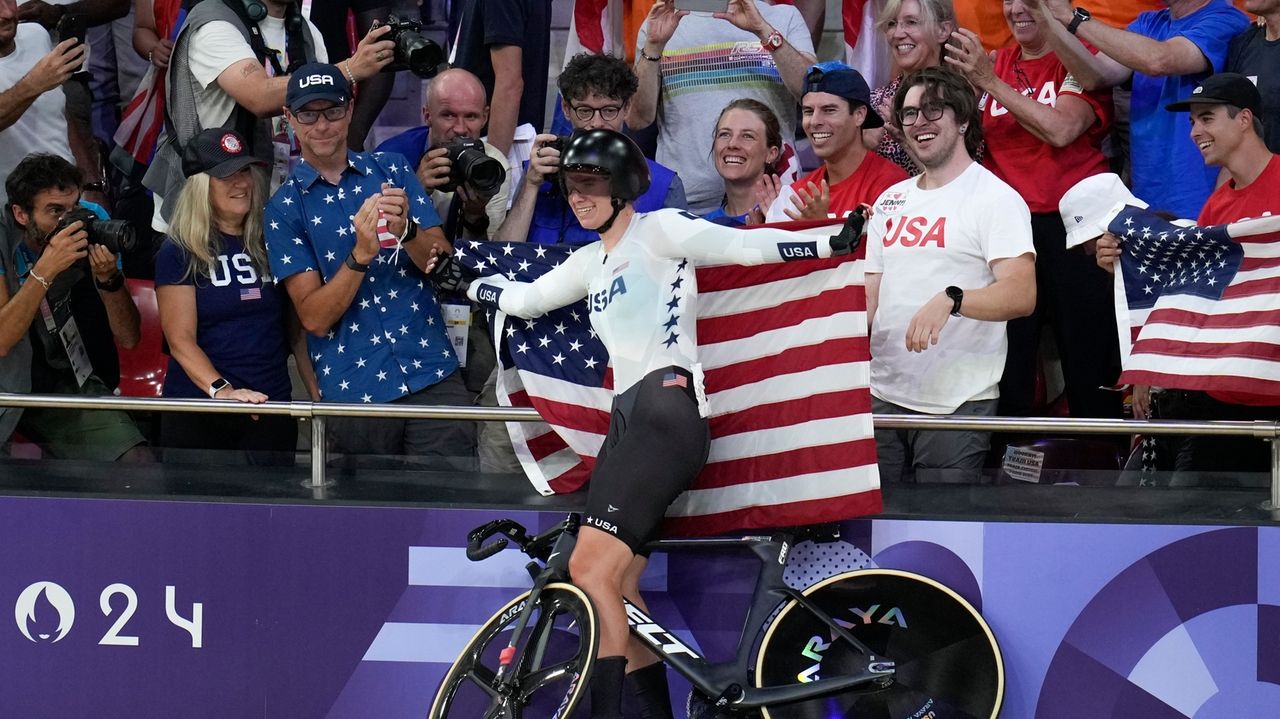 Jennifer Valente defends Olympic omnium gold to wrap up best Summer ...