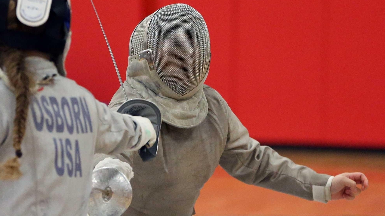 Long Island fencing championship - Newsday