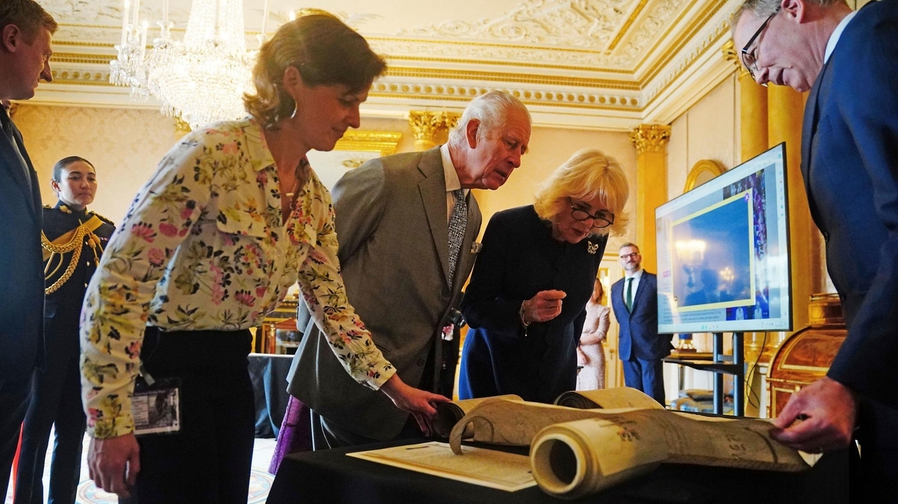 A scroll for the king, a website for the people: Coronation document to ...