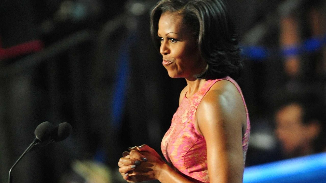 Transcript of Michelle Obama's speech at the Democratic National ...