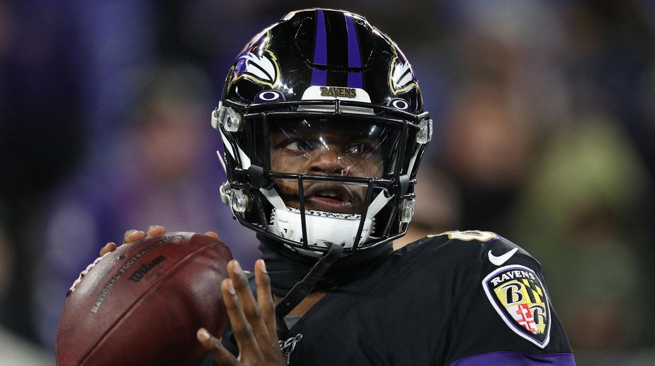 Ravens' QB Lamar Jackson named unanimous MVP at NFL Awards - Newsday
