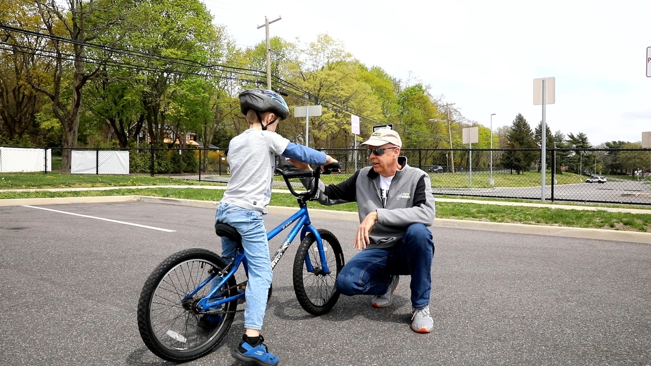 Learn to ride a bike with Professor Pedals: Keeping a positive outlook ...
