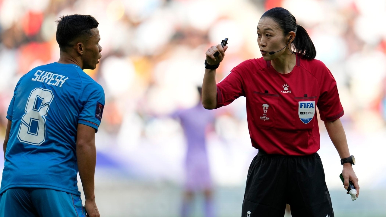 Japan's Yoshimi Yamashita becomes the first female referee at the Asian ...