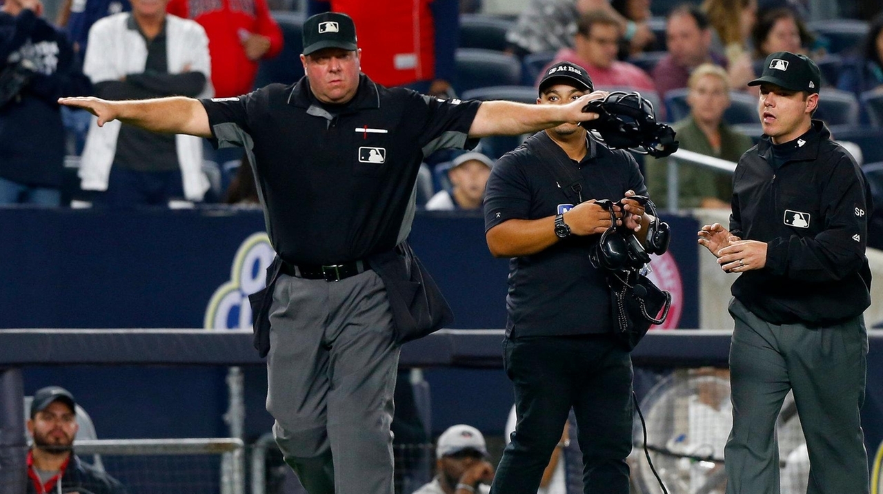 MLB doubles camera angles for video reviews by umpires - Newsday