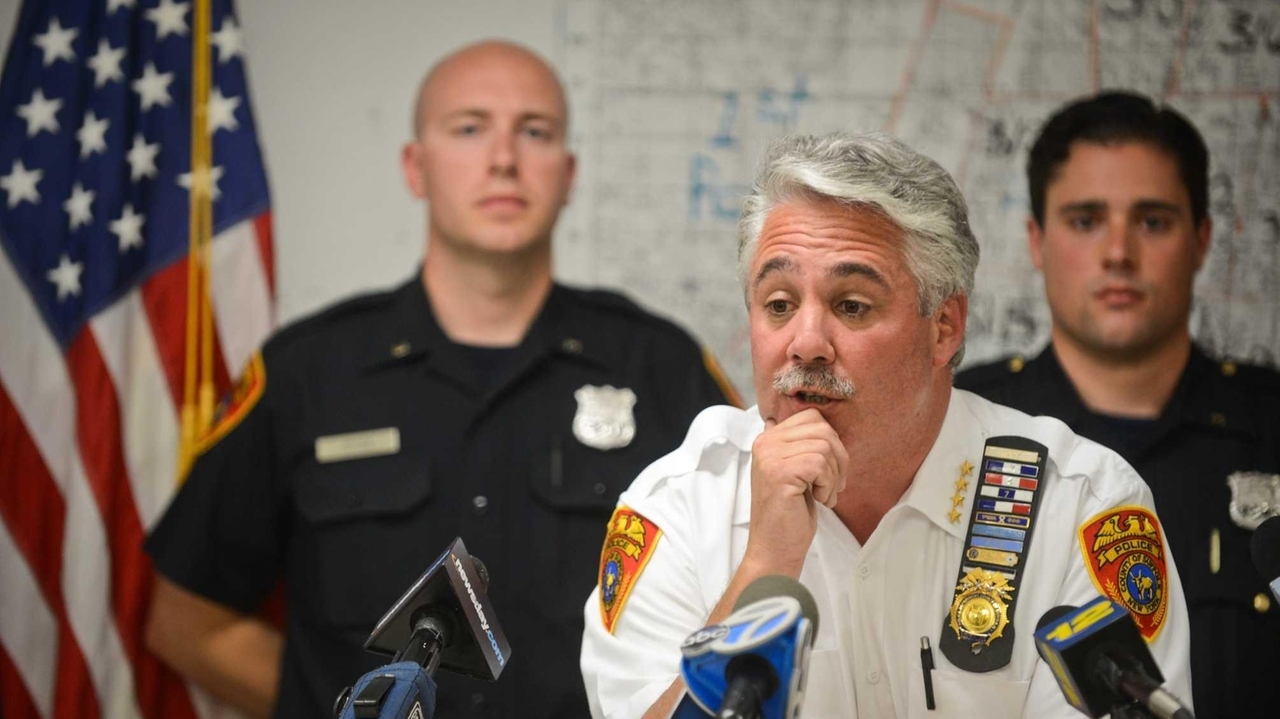 Two testify they saw Chief Burke in room with suspect - Newsday