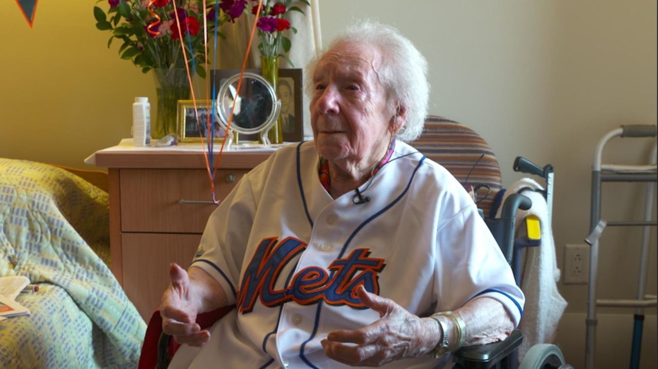 At 101, Commack Mets fan stays loyal through the good and bad - Newsday