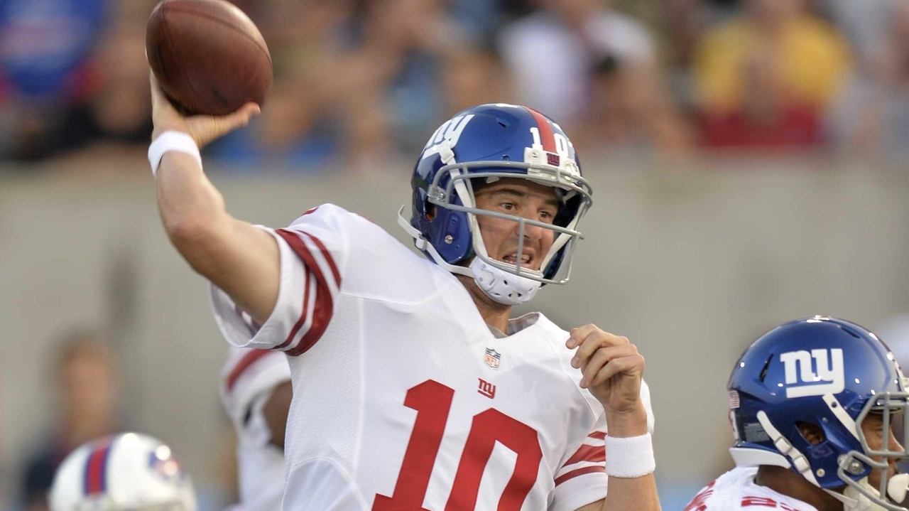 Eli Manning says it's not all about his completion percentage - Newsday